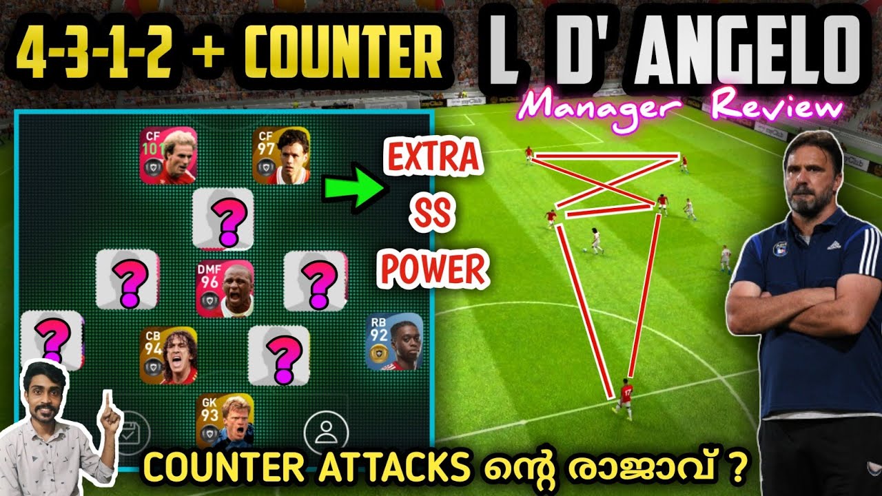 How To Play With L.D'ANGELO Manager In PES 2021|Best Online Manager In ...