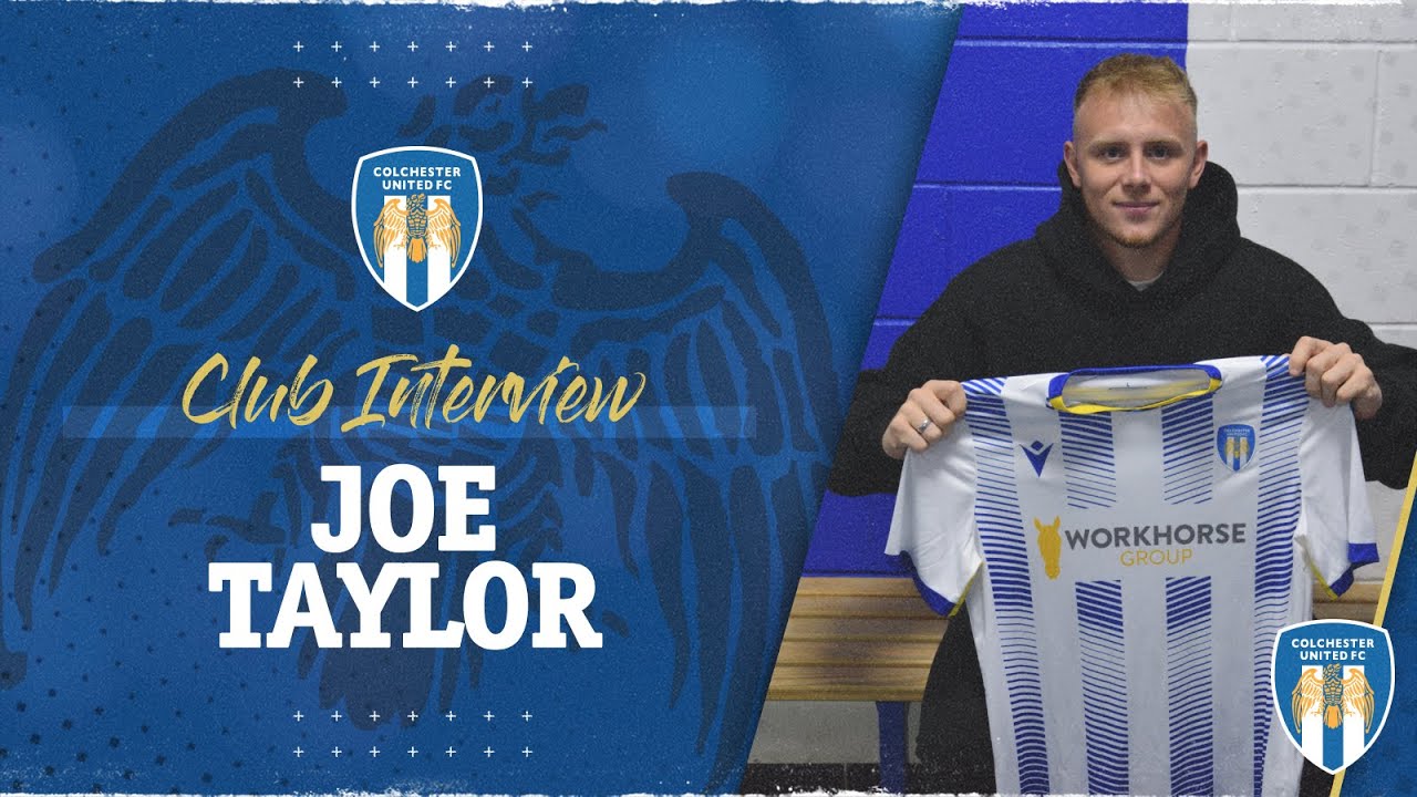 Interview | Joe Taylor On Joining U's From Luton Town - YouTube