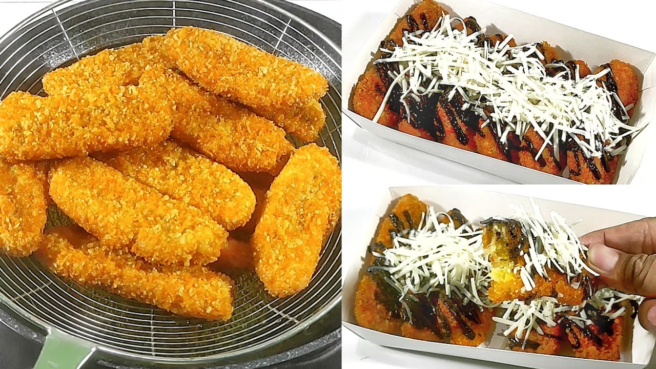 Pembuatan Pisang Crispy