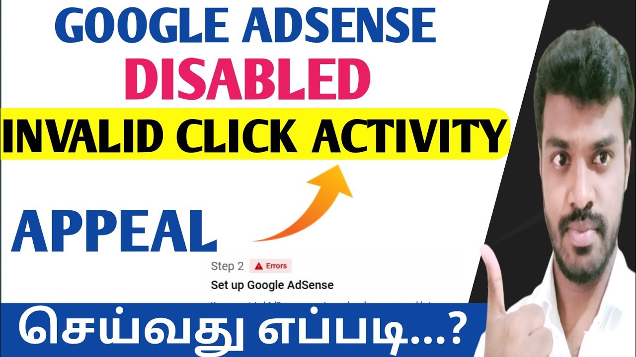 Invalid Click Activity YouTube Adsense Account Disabled Invalid ...