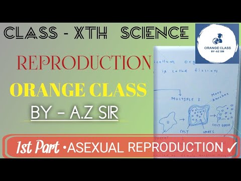 Reproduction class 10th Biology cbse orange Class By - Az sir. - YouTube