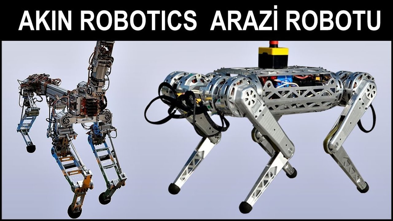 İLK ARAZİ ROBOTU AKIN ROBOTICS - Boston değil KONYA DYNAMICS - YERLİ ...