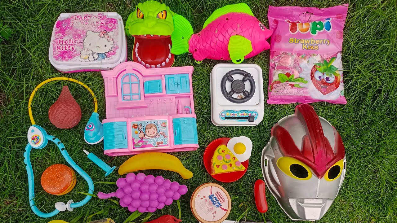 Hunting Es Krim, Masak Masakan, Dokteran, Surprise Egg, Permen yupi ...