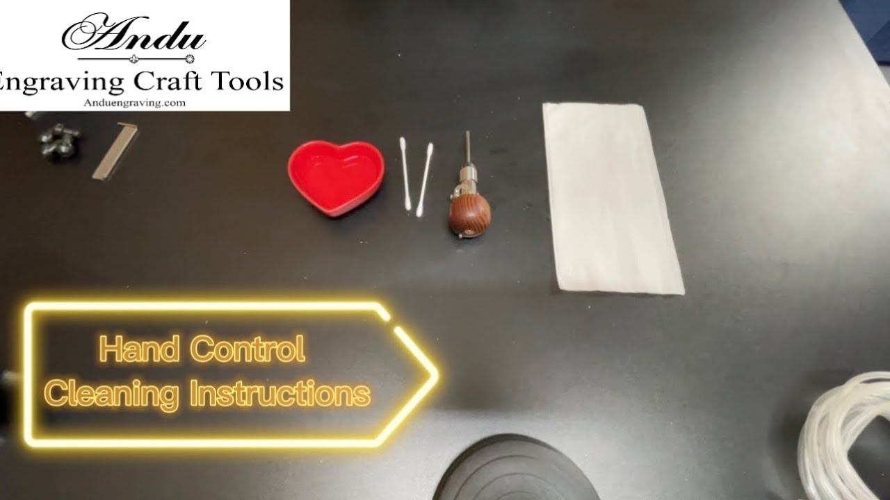 Anduengraving Hand Control Cleaning Instructions - YouTube