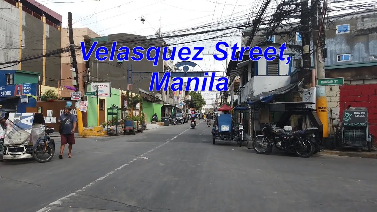 Velasquez Street, Manila / 02 Dandan Street to Capulong Street - YouTube