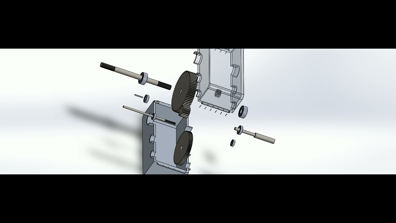Gear box assembly - YouTube