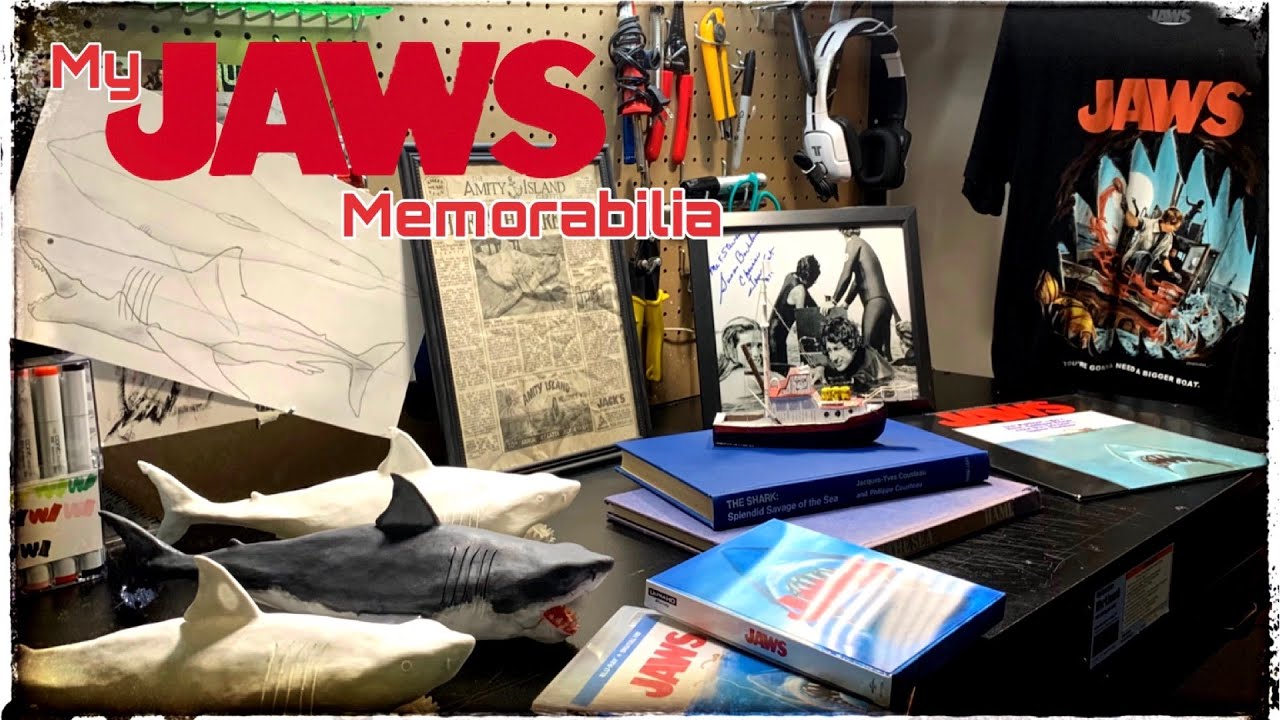 All About Jaws: My Jaws Memorabilia/Collection - YouTube