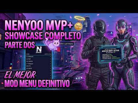 ESTE ES EL UNICO MOD QUE NECESITAS EN GTA ONLINE!!!😱​​😎​💜​​ SHOWCASE NENYOO MVP+ ACTIVIDADES HEIST🔥​