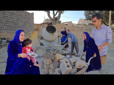 ❤️ Zainab Is Not Alone Anymore — Her Family Helps Build Her Home! 🏡