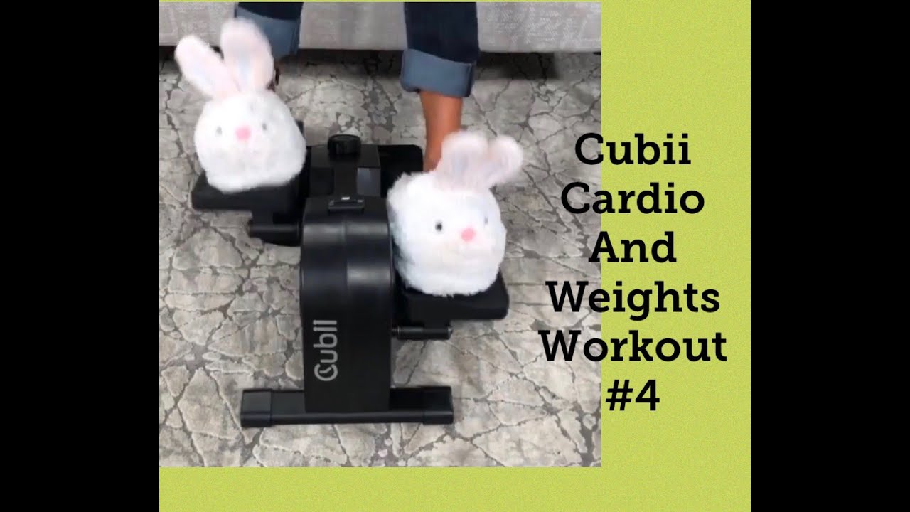 Cubii Cardio and Weights Workout #4 - YouTube