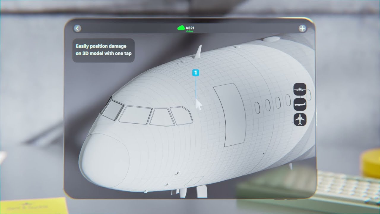 dent & buckle - software for structural damage reporting - YouTube