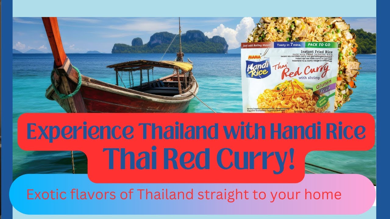 Ready in Just 7 Minutes: Handi Rice's Quick and Easy Thai Red Curry ...