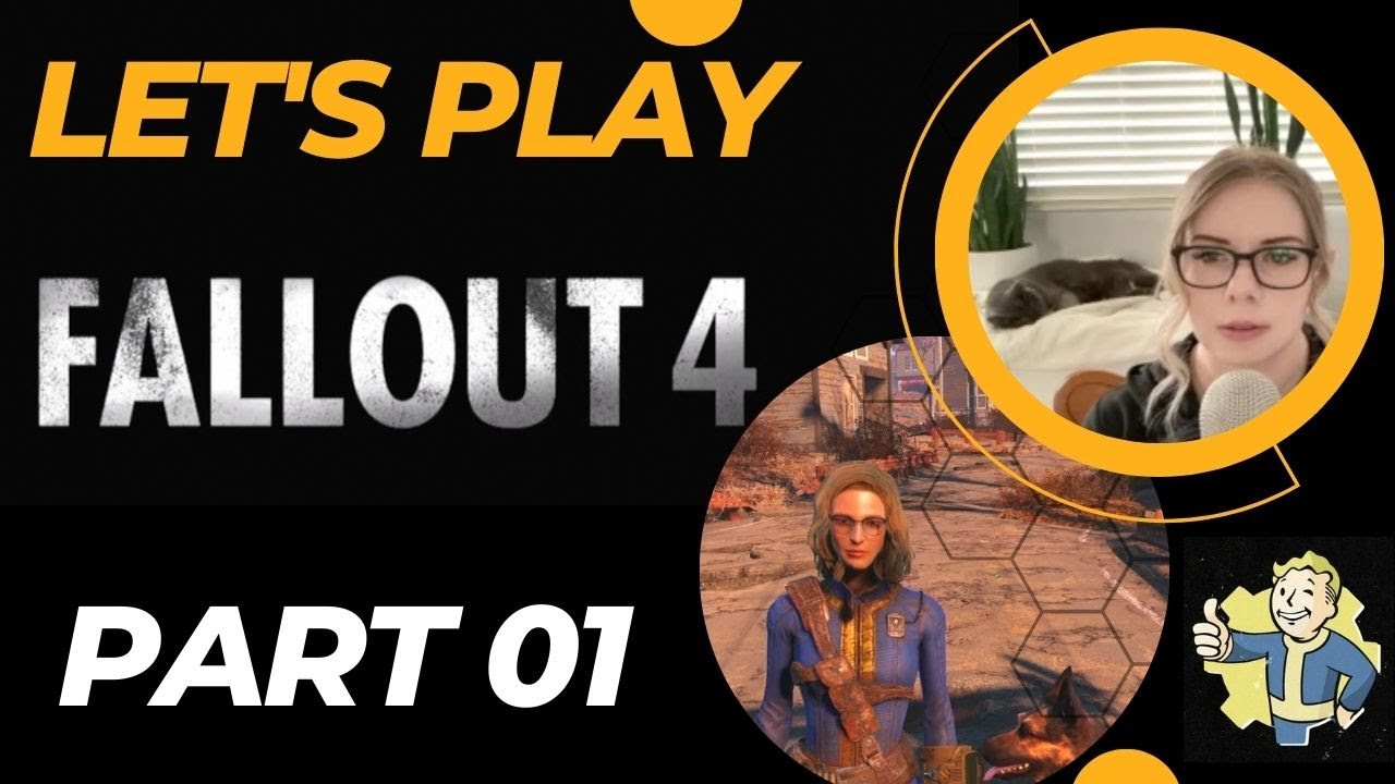 Let's Play Fallout 4 BLIND Playthrough | Part 1| First time playing Fallout. This was intense ...