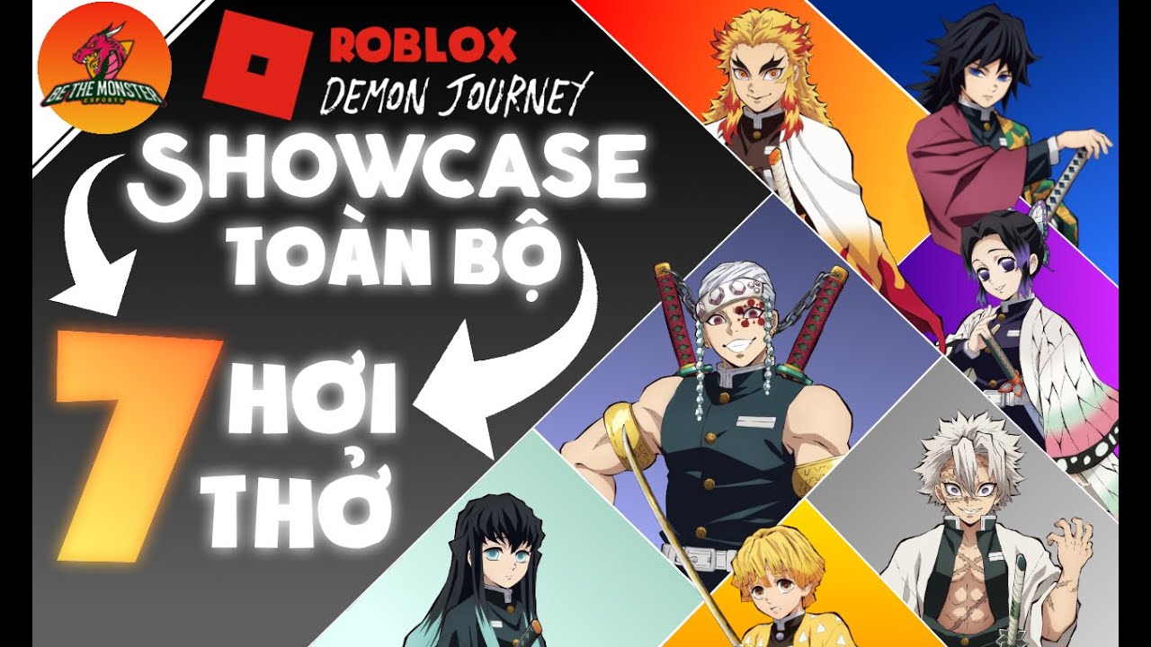 ROBLOX Demon Journey | Showcase Toàn Bộ hơi thở sau đợt chỉnh sửa nhỏ ...