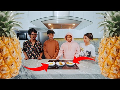 Eksperimen Rebus, Bakar, dan Goreng Nanas! Enak gak?