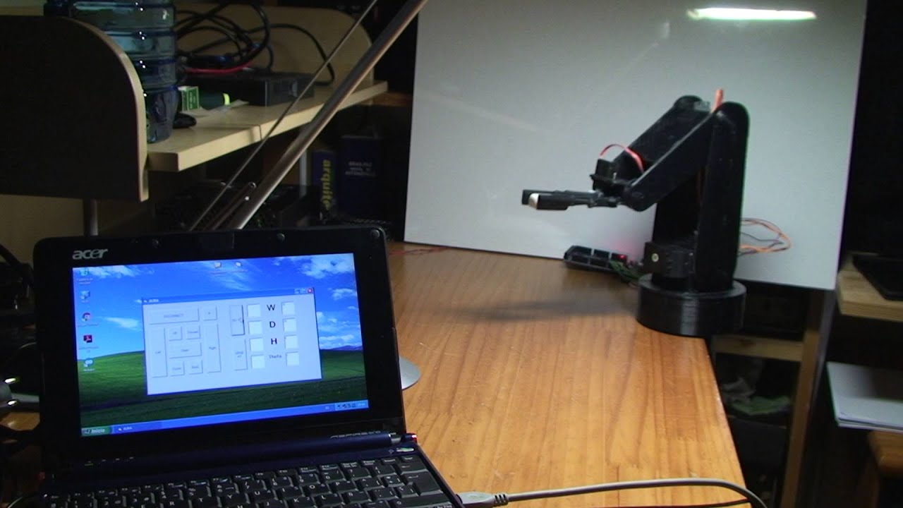 Brazo robótico - 01 - Movimiento automatico - YouTube