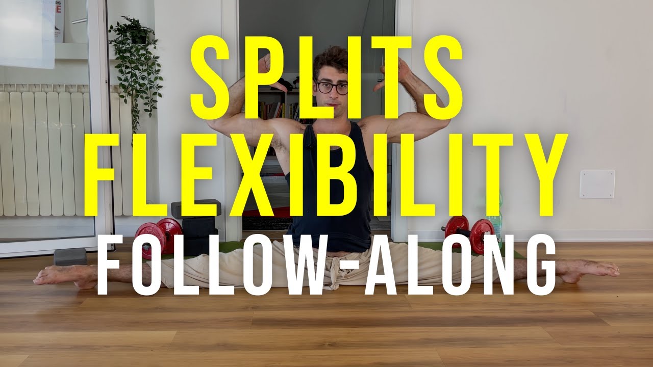 Splits, Legs & Hips Passive and Active Flexibility Routine (50-MINUTE ...