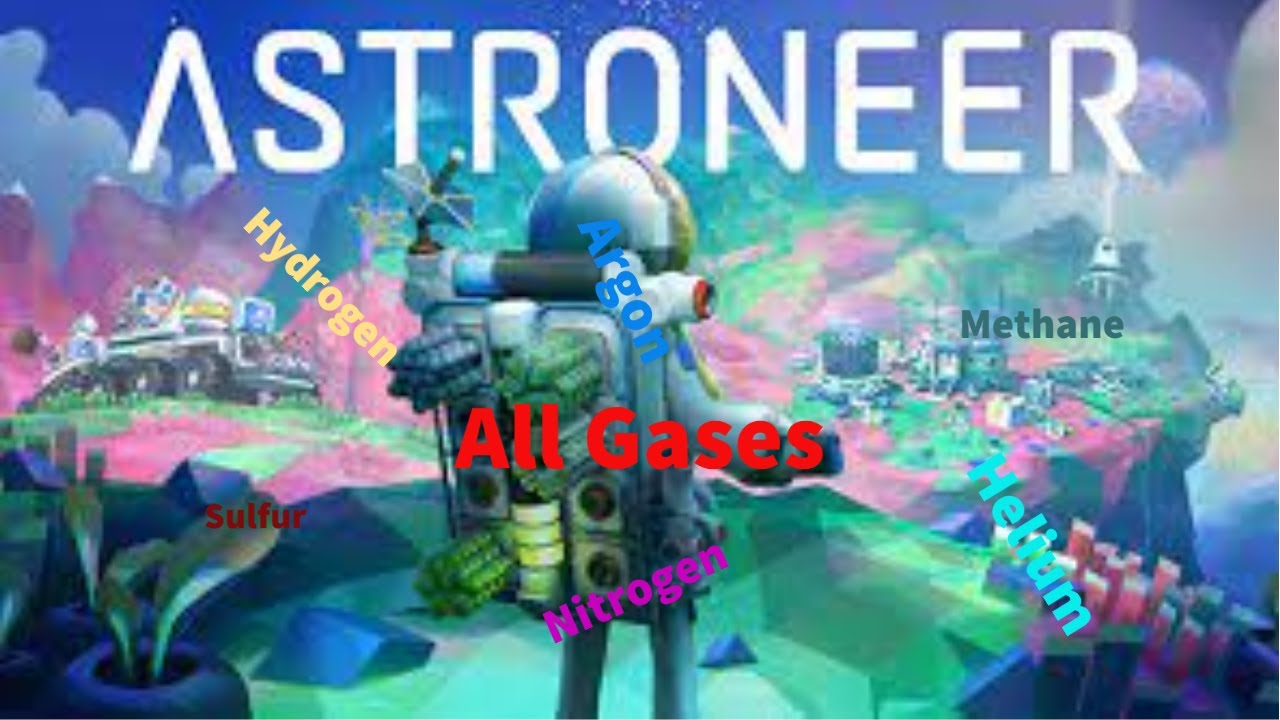 How To Get Every Gas In Astroneer - YouTube