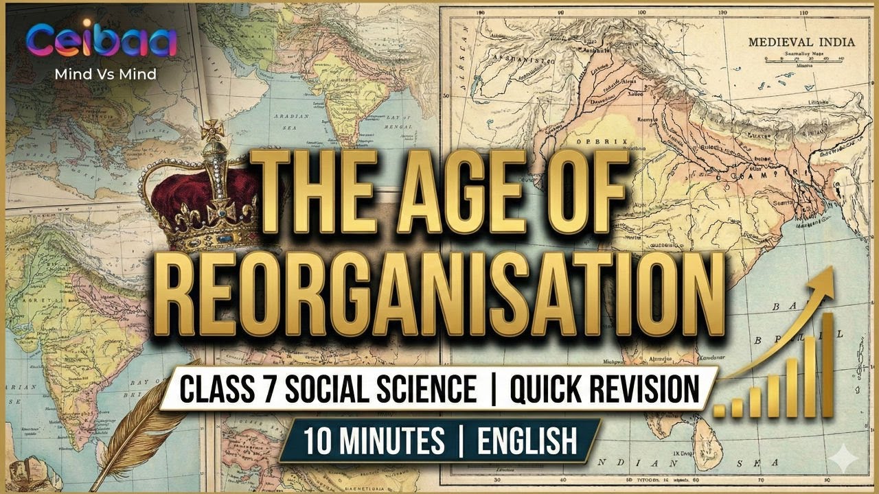 The Age of Reorganisation Class 7 class 7 Social Science Quick Revision ...