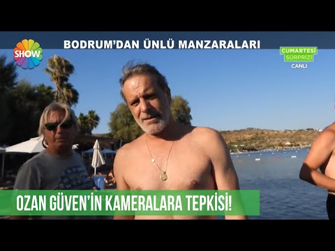 Halk plajında görüntülenen Ozan Güven'in kameralara tepkisi!