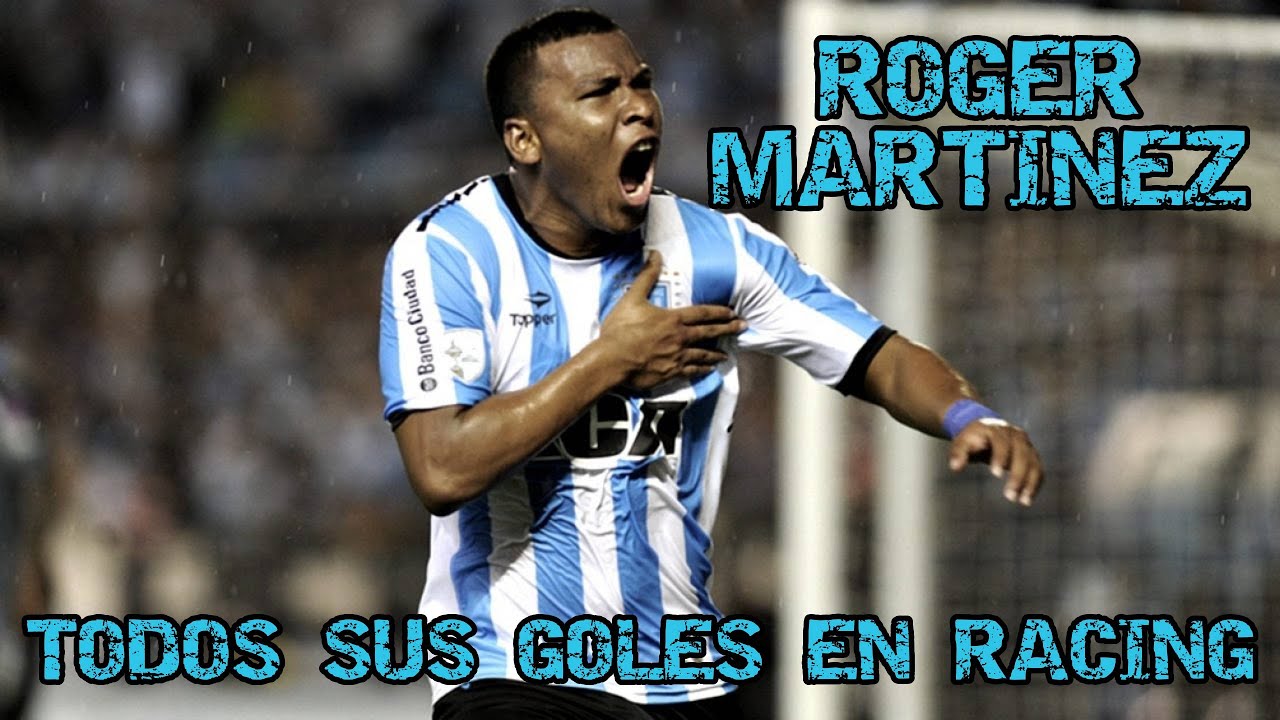 ⚽ Todos los GOLES de ROGER MARTÍNEZ en RACING - YouTube
