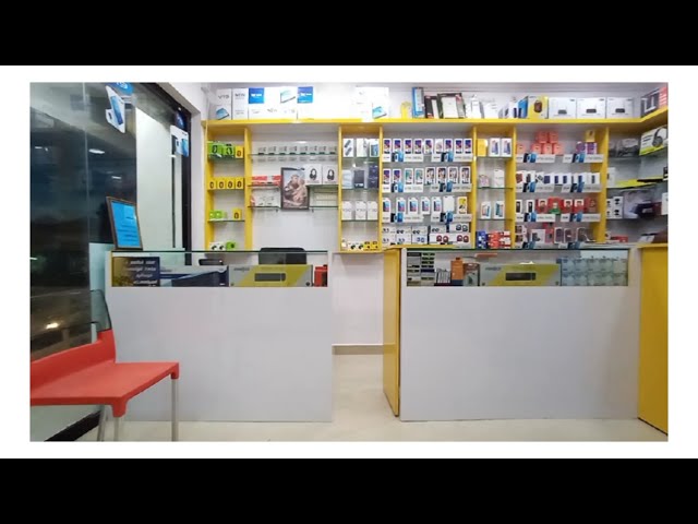 Mobile Phone Shop Interior Design In Kerala