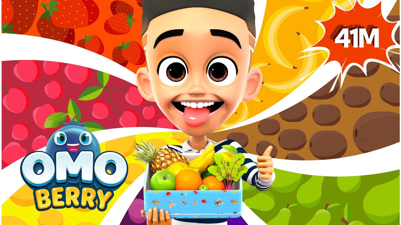 Healthy Food Song for Kids & More OmoBerry Kids Songs & Kids Videos For ...