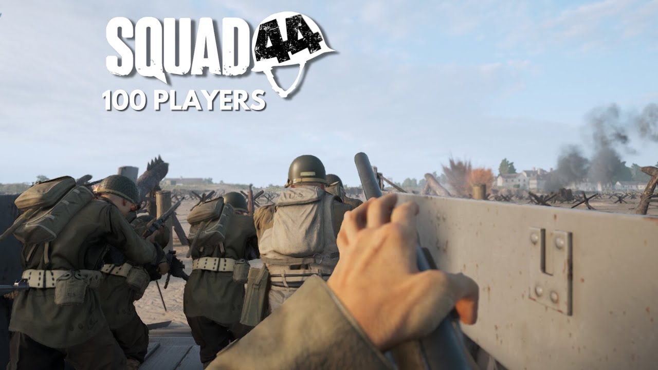 D-Day Is INSANE In The New Squad 44 100 Player Update!! - YouTube