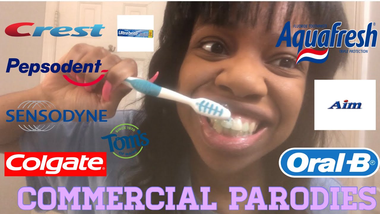 Commercial Parody: Toothpaste (Popular Name Brands) + Advice Tip! 🦷🪥 ...