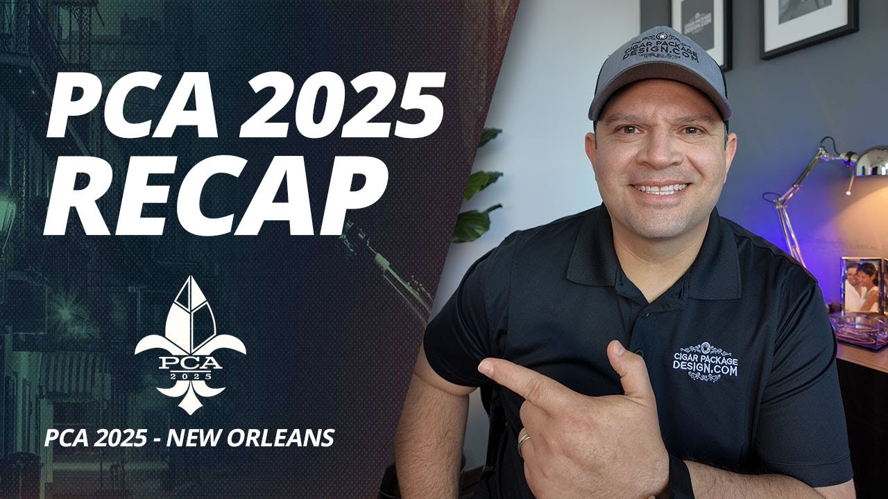 PCA 2025 Recap: Best Cigar Packaging, Colors and Trends - YouTube