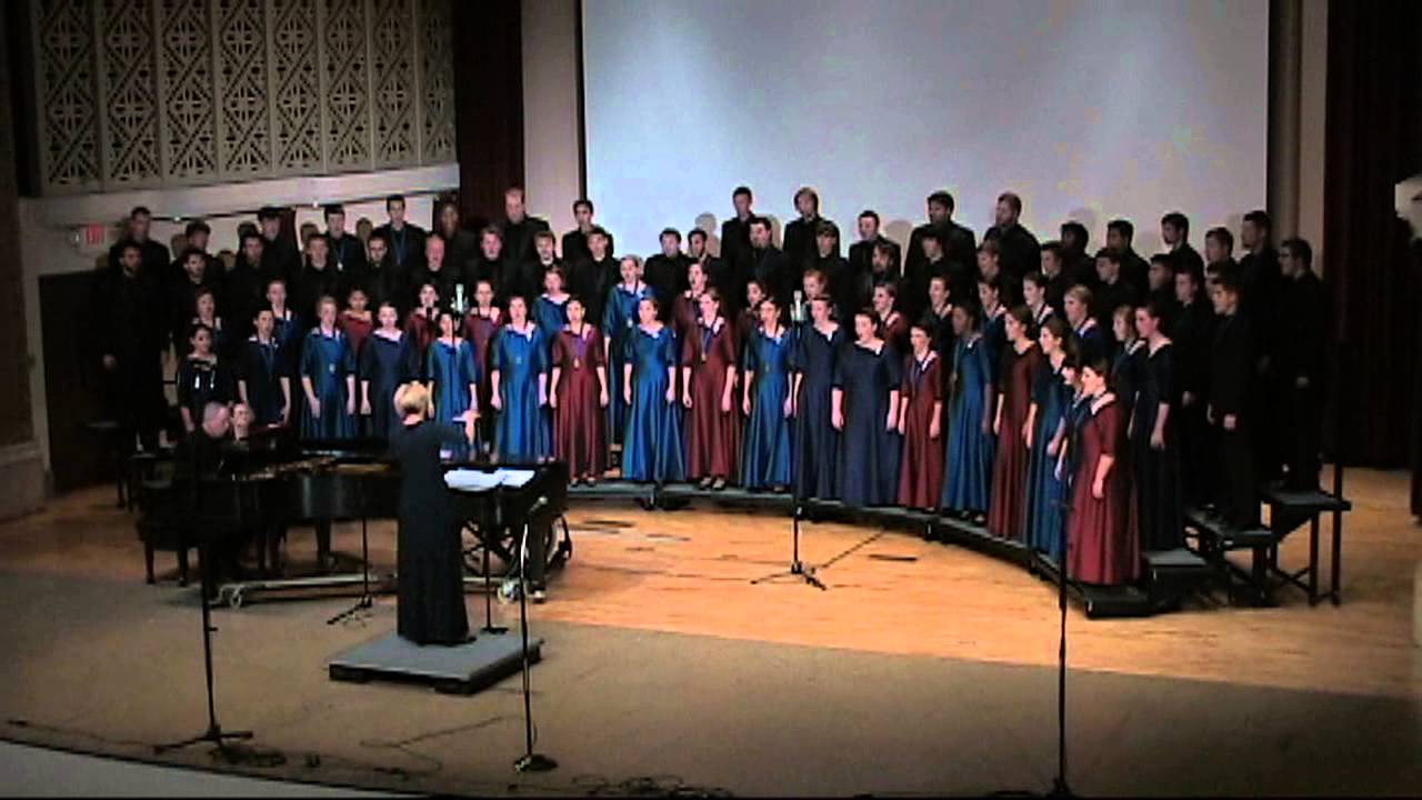 Capital University Combined Choirs - "Make Our Garden Grow" - YouTube