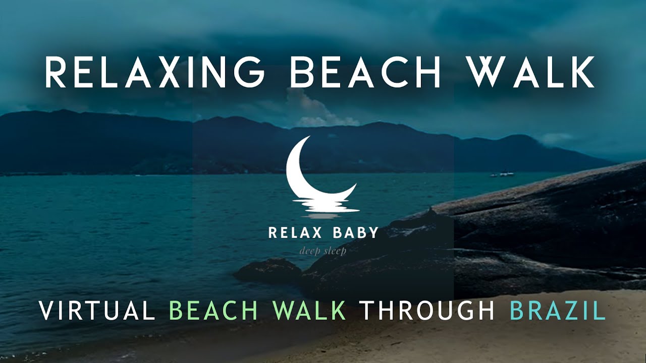 Virtual Beach Walk for Relaxing - Perequê, Ilhabela, Brazil 🇧🇷 Walking ...