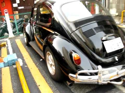 Classic Old Japanese VW Bug Tokyo - Phil in Bangkok - YouTube