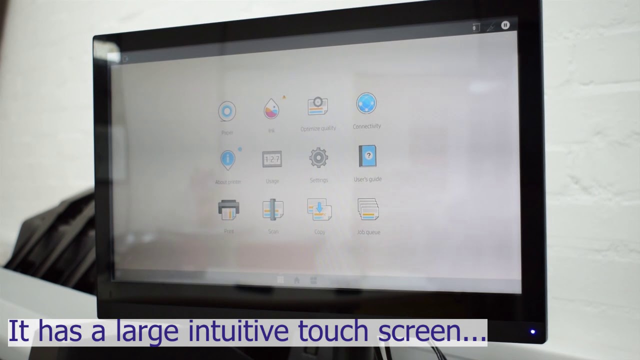 HP Designjet XL3600 36″ Multi-Function Printer Series - YouTube