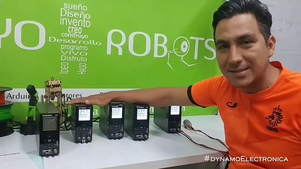 Como usar fuentes bk 1550 - YouTube