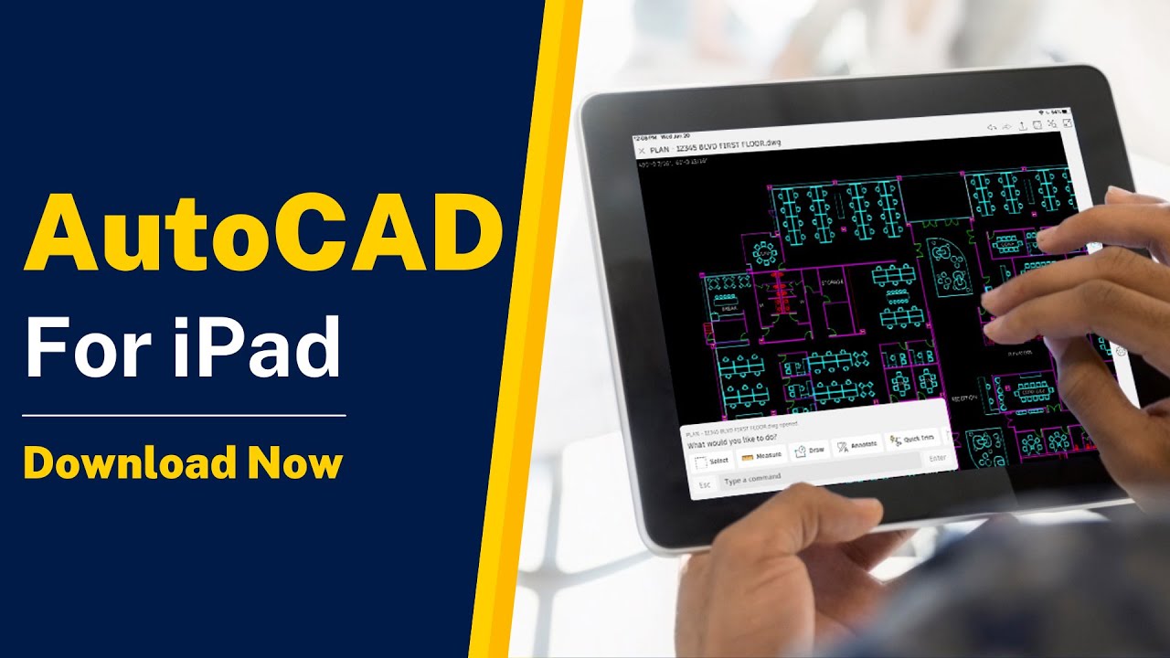 AutoCAD for iPhone & iPad with Apple Pencil || Download Now - YouTube