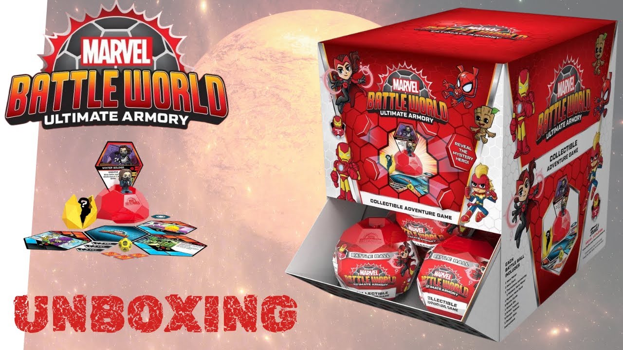 Marvel Battle World: Ultimate Armory Unboxing 8 Capsules | Figures ...