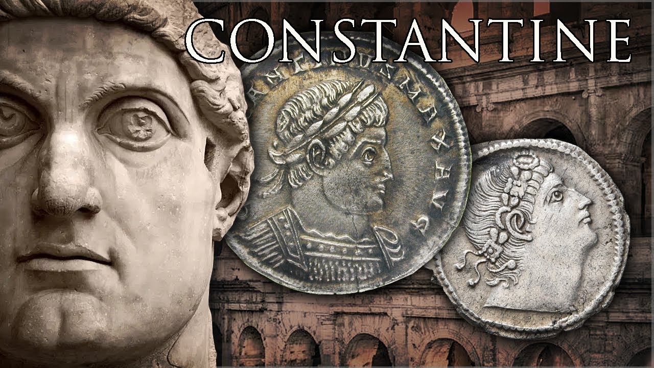 Rare Silver Coins of Constantine the Great - YouTube