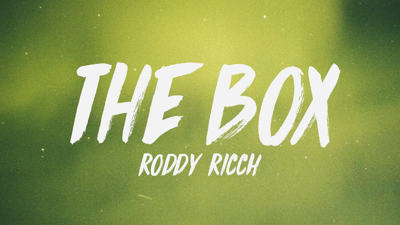 Roddy Ricch - The Box (Lyrics) - YouTube