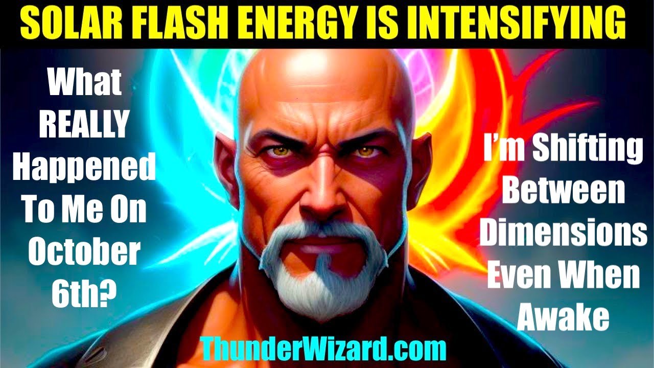 SOLAR FLASH ENERGY INCREASING - WE'VE SHIFTED TIMELINES - I SHIFTED ON ...