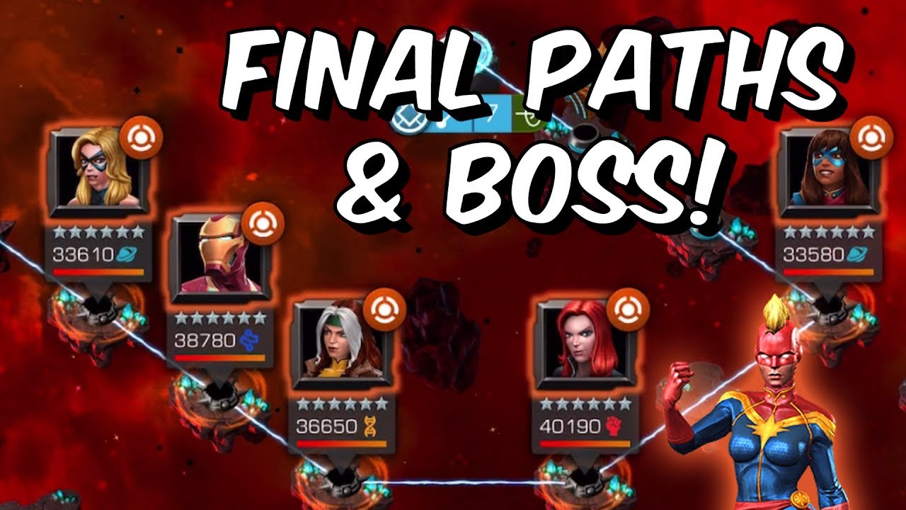 Final Paths & Boss! - Captain Marvel's Combat Clash Chapter 2 - Marvel ...