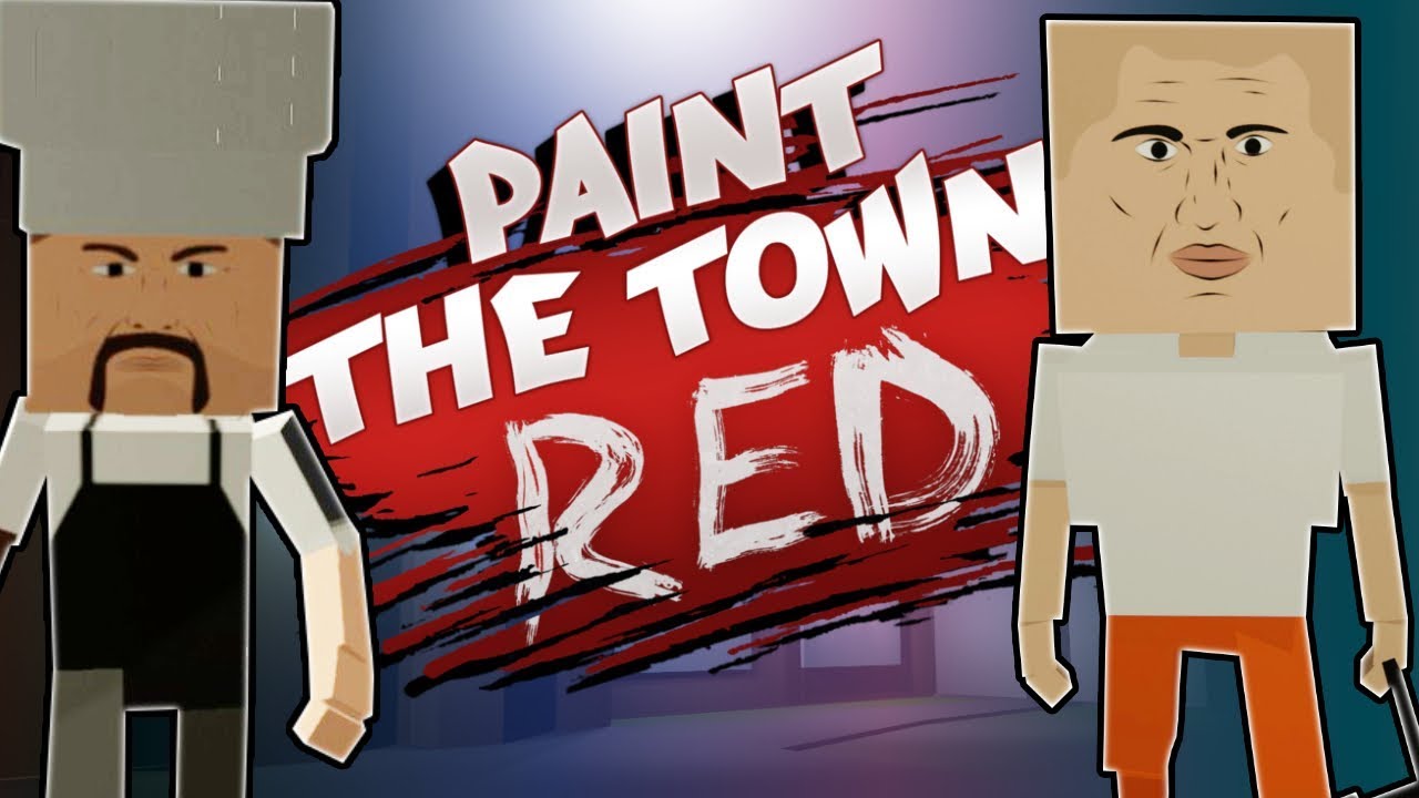 THE MANSION HEIST! (Paint The Town Red Gameplay Roleplay) PTTR Breaking ...