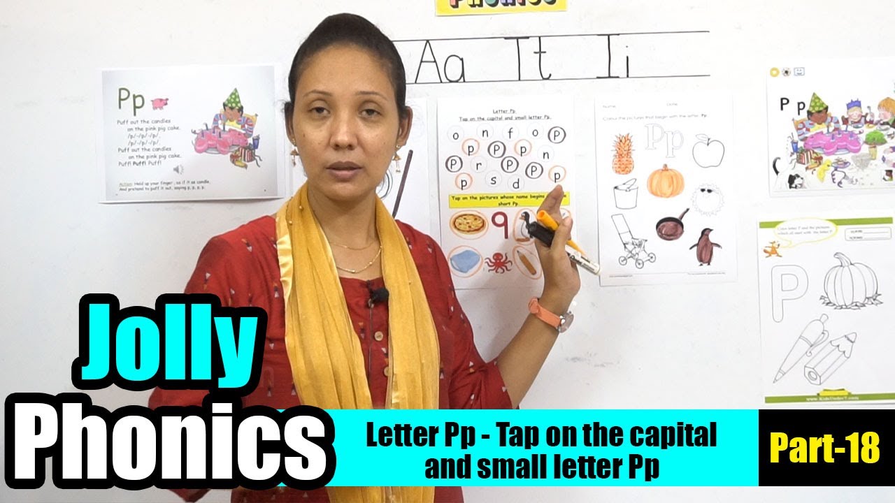 Letter Pp - Tap on the capital and small letter Pp | Phonics | Phonics ...