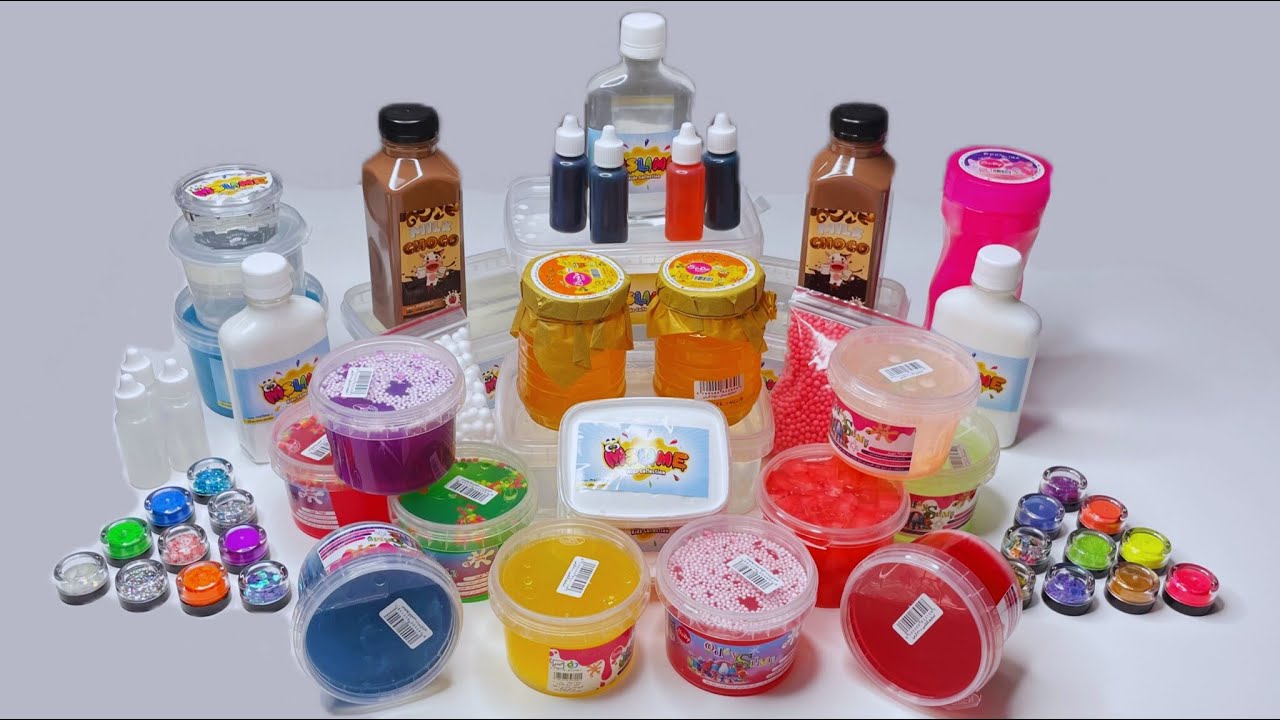 Unboxing And Testing Rare Slime Kits!! #asmr #slime - YouTube