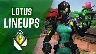 Viper Lineups Lotus - Valorant Guide *NEW* | Doovi