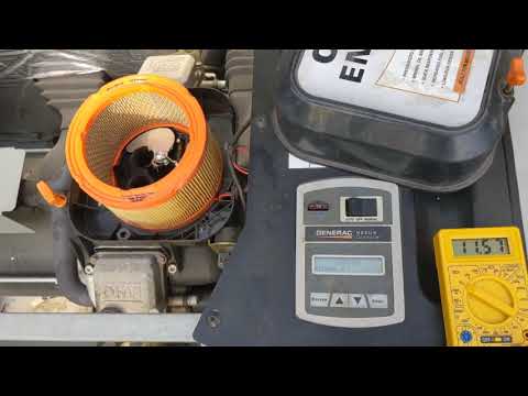 Troubleshooting Generac 20kW LP generator irregular speed (choke plate ...