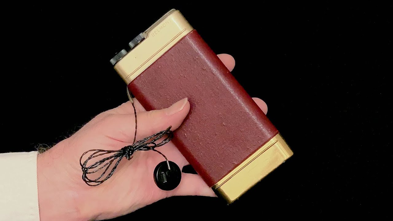 First real pocket radio 1947 Belmont Boulevard not transistor ...