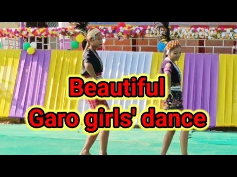 Garo dance,beautiful Garo girls - YouTube