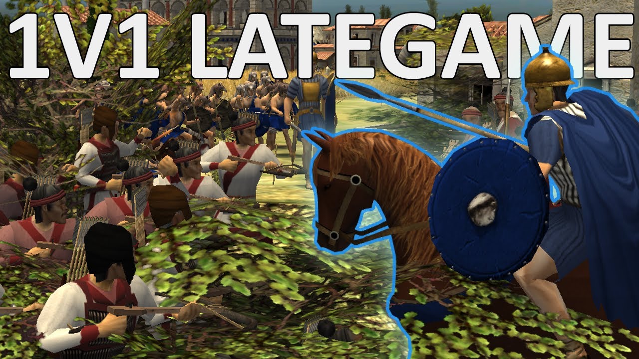 0AD 1v1 | Romans vs Han | vs Feldfeld - YouTube