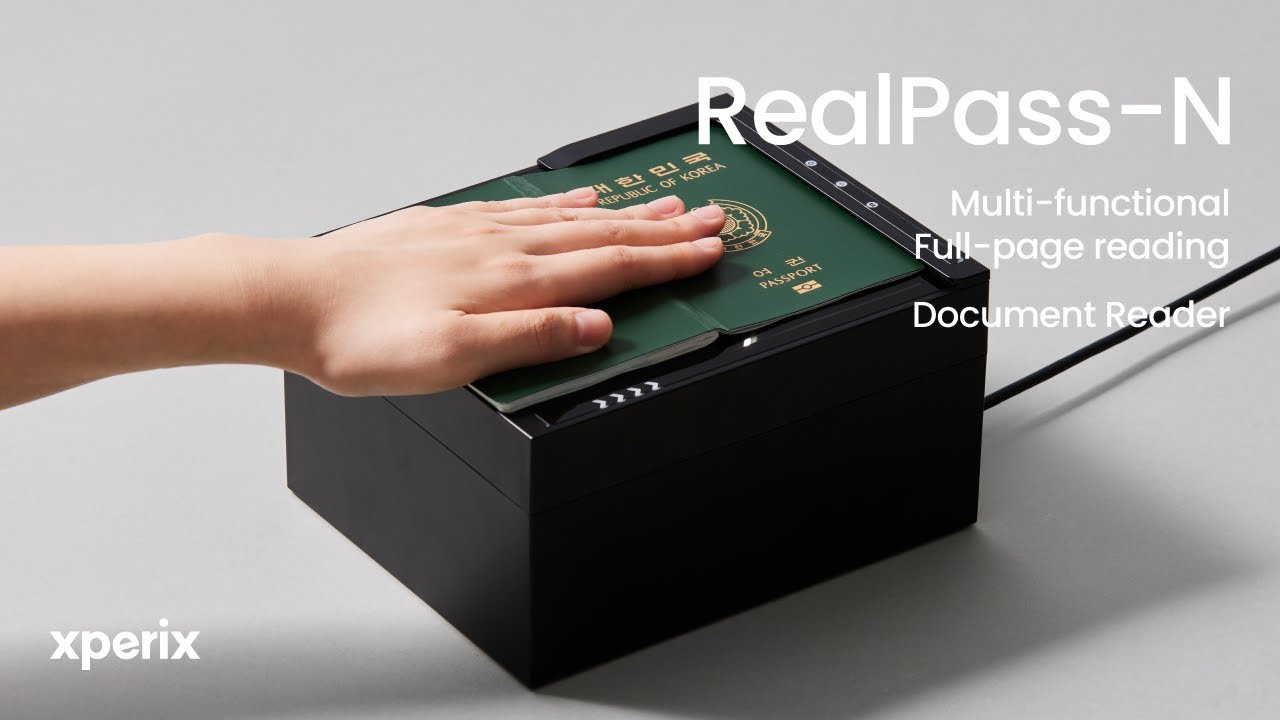 Meet RealPass-N | Multi-functional, Full-page Document Reader | Xperix ...